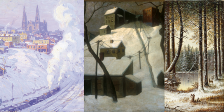 3 Snowy Works of Art to View This Winter – The Westmoreland Museum of ...