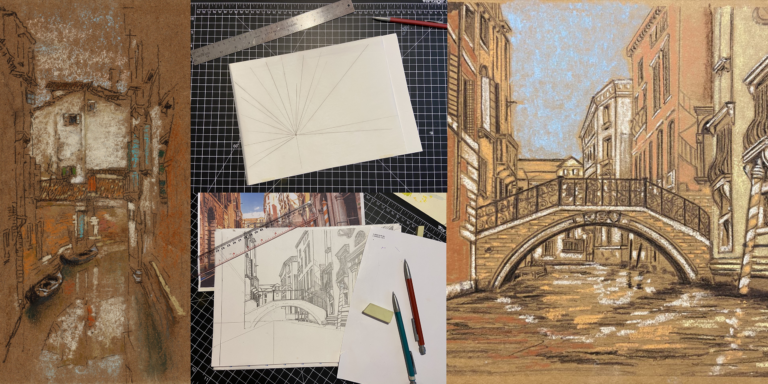 Art Making Activity: One-Point Perspective Drawing – The Westmoreland ...